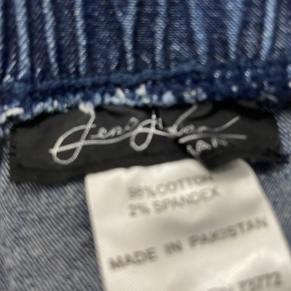 Jeno J Neuman | Jeans | Jeno J Neuman Blue Denim Elastic Waist Pants ...